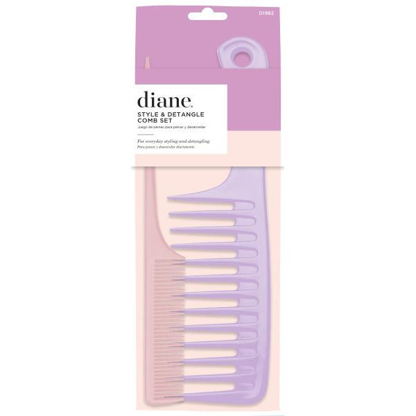 Diane - Handle Detangle Comb 8 1/2" | Brands | Mat&Max