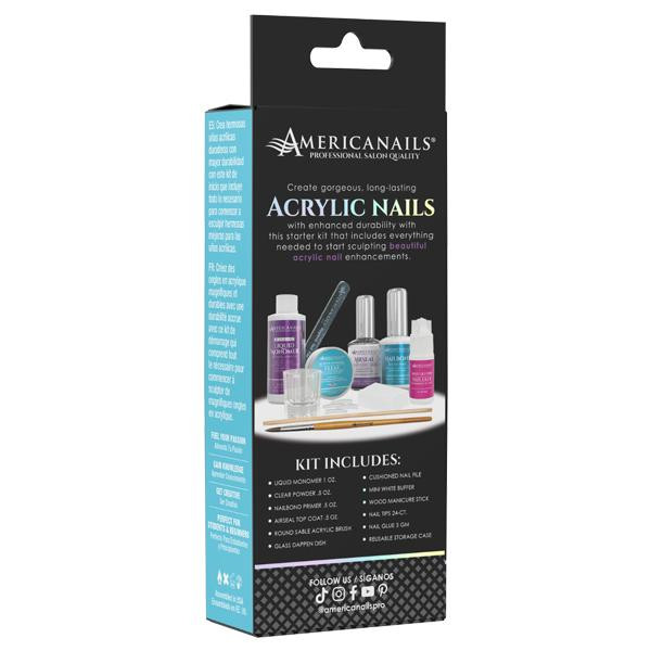 Americanails - Acrylic Starter Kit - Clear | Brands | Mat&Max